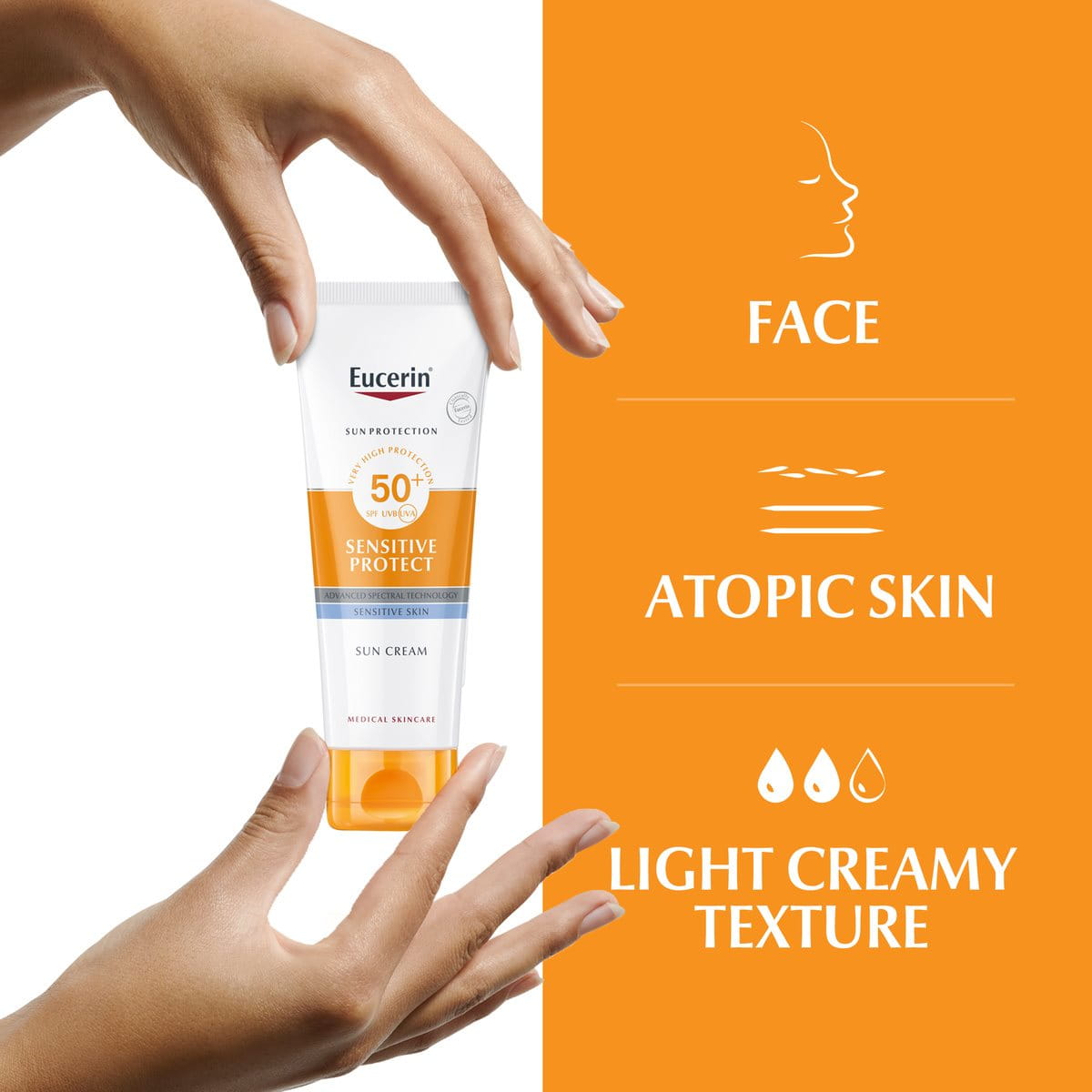 Sun Sensitive Protect Cream SPF 50 For sensitive skin